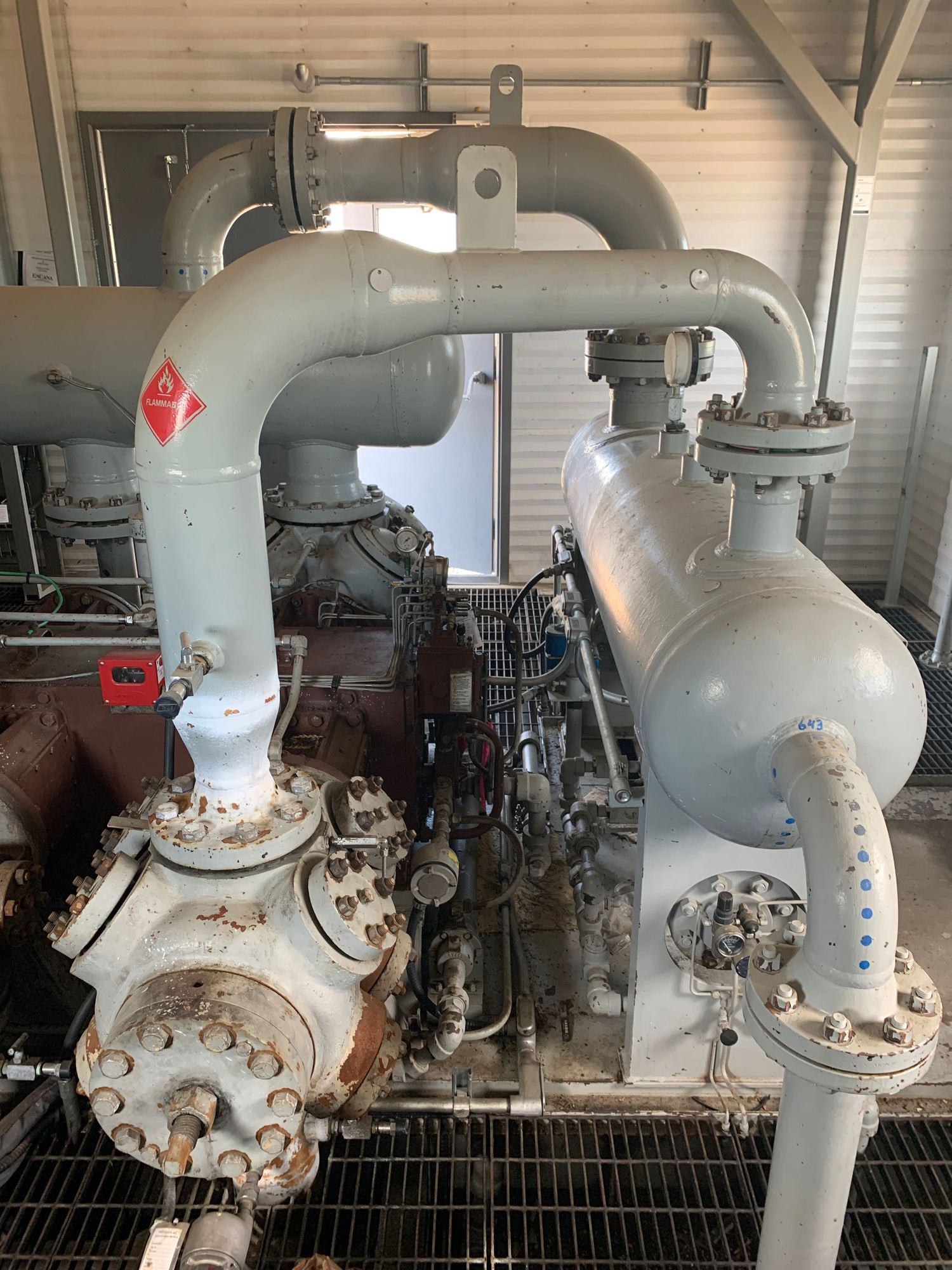 ARMOUREE - Waukesha H24GL General Electric A354 Compressor