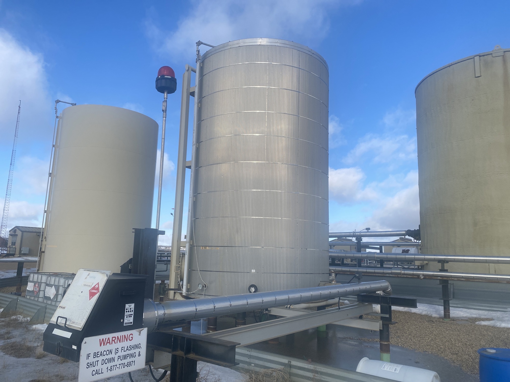 ARMOUREE - 400 BBL ATM Insulated Coated Storage Tank