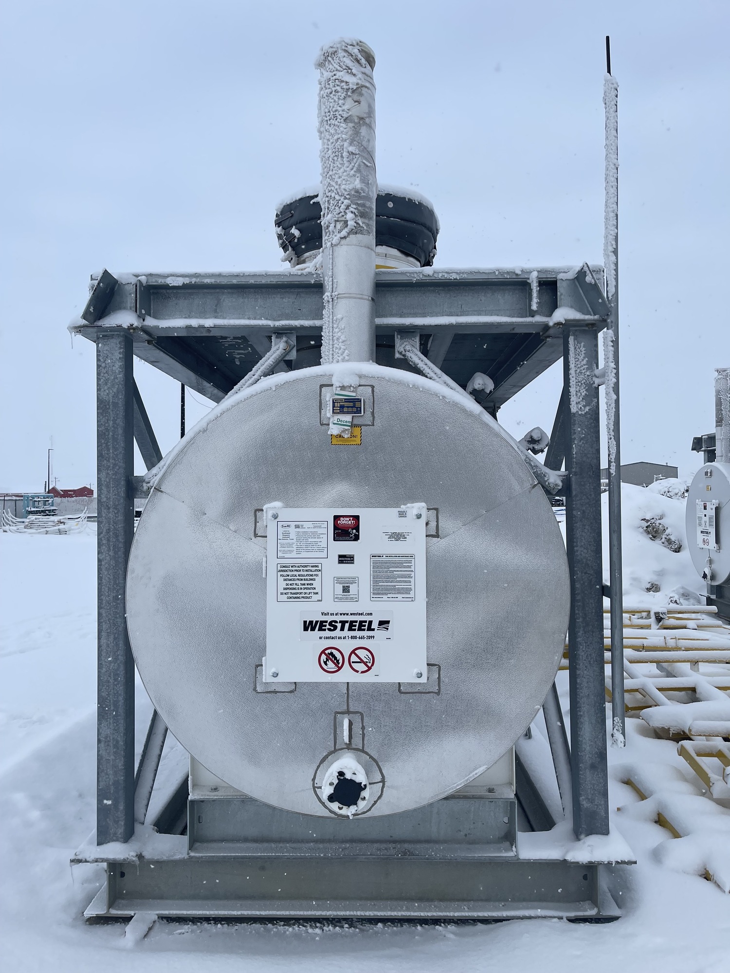 ARMOUREE - 64" x 20' 3000 USG Double Walled Sump Tank