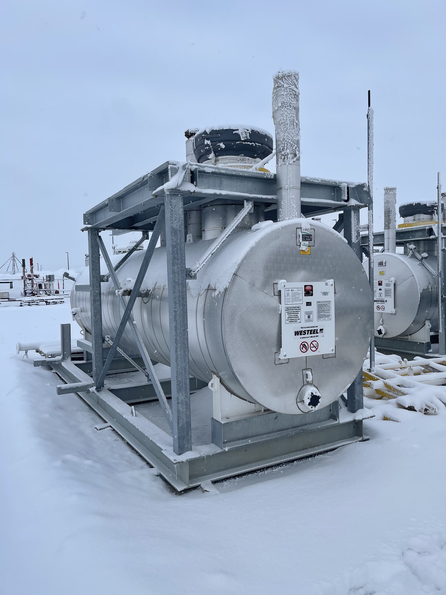 ARMOUREE - 64" x 20' 3000 USG Double Walled Sump Tank