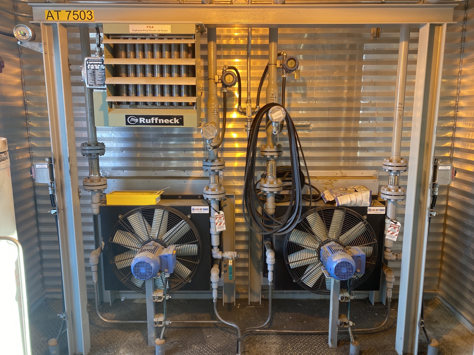 ARMOUREE - TWIN 75 HP Tamrotor E25 Rotary Screw Compressor Package