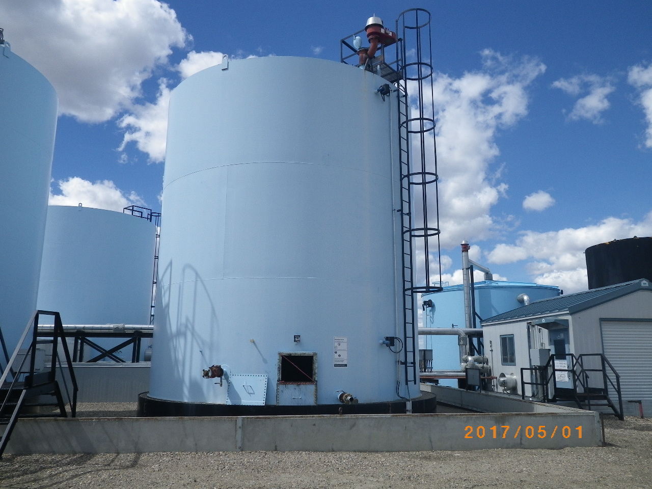 ARMOUREE - Filtered Water Vertical Tank T-705 for Polymer Plant 1500 BBL