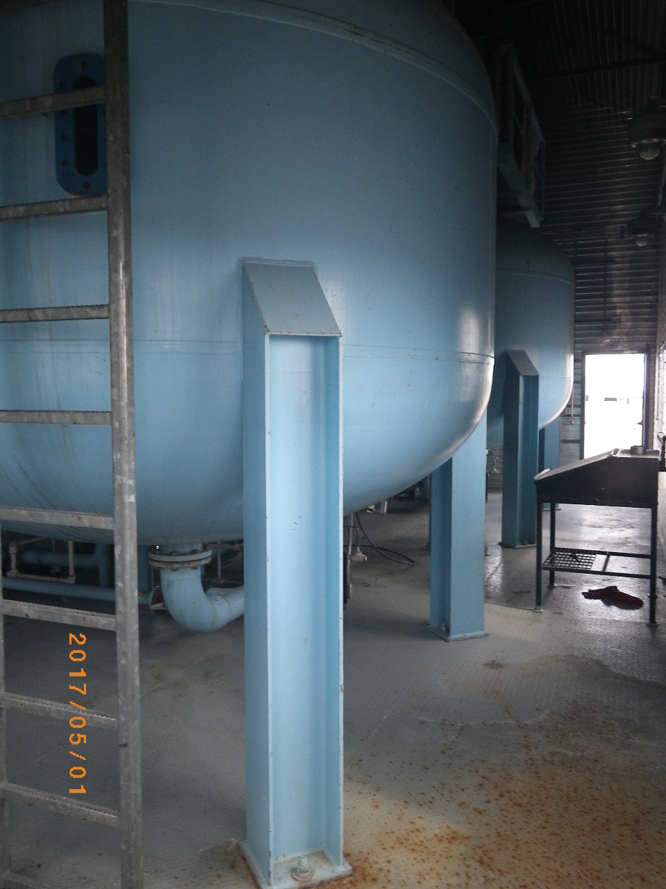 ARMOUREE - Walnut Shell Filter Building for Polymer Plant