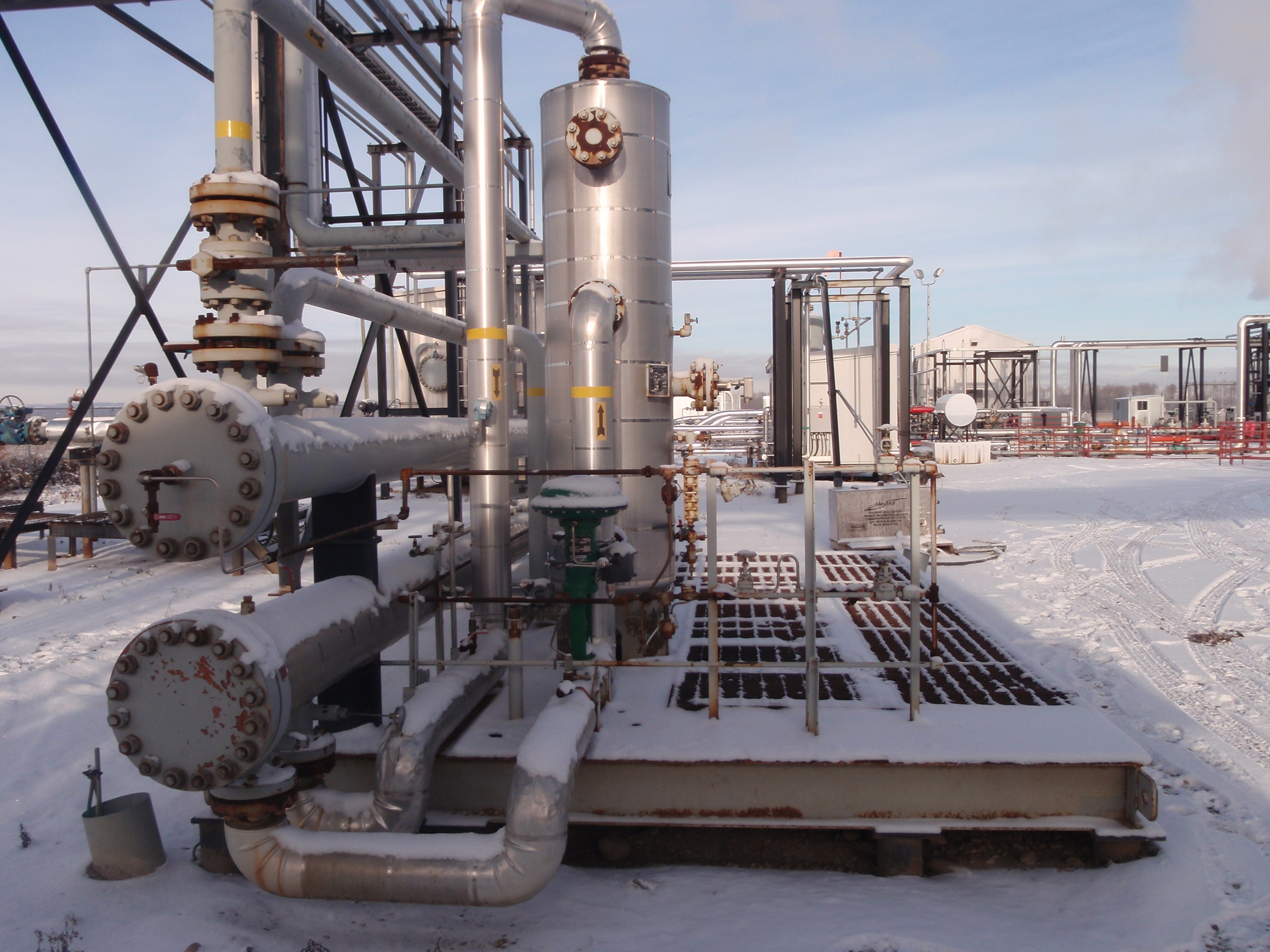 ARMOUREE - 1997 REFRIGERATION SKID - J.T. Skid